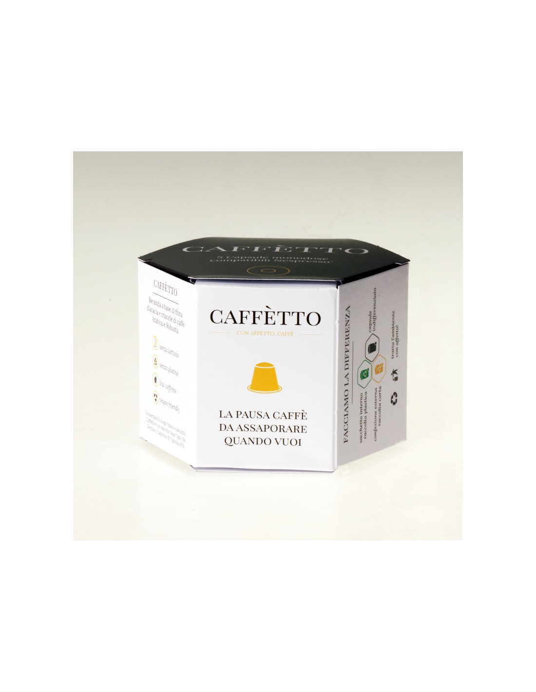 CAFFETTO - Caffè in capsule monodose compatibili Nespresso